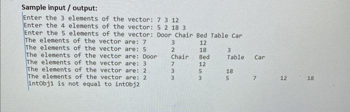 Solved Define the class Vector which has the private members | Chegg.com