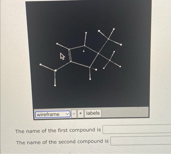 Solved wireframe + labels 1 1 wireframe + labels The name | Chegg.com