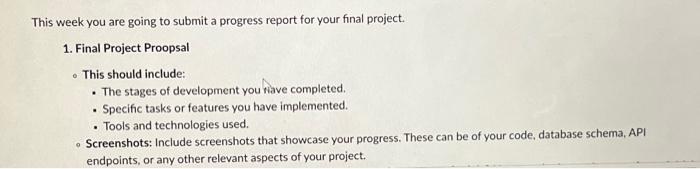 Solved CSI 234 databaseII. how to white the proposal of the | Chegg.com