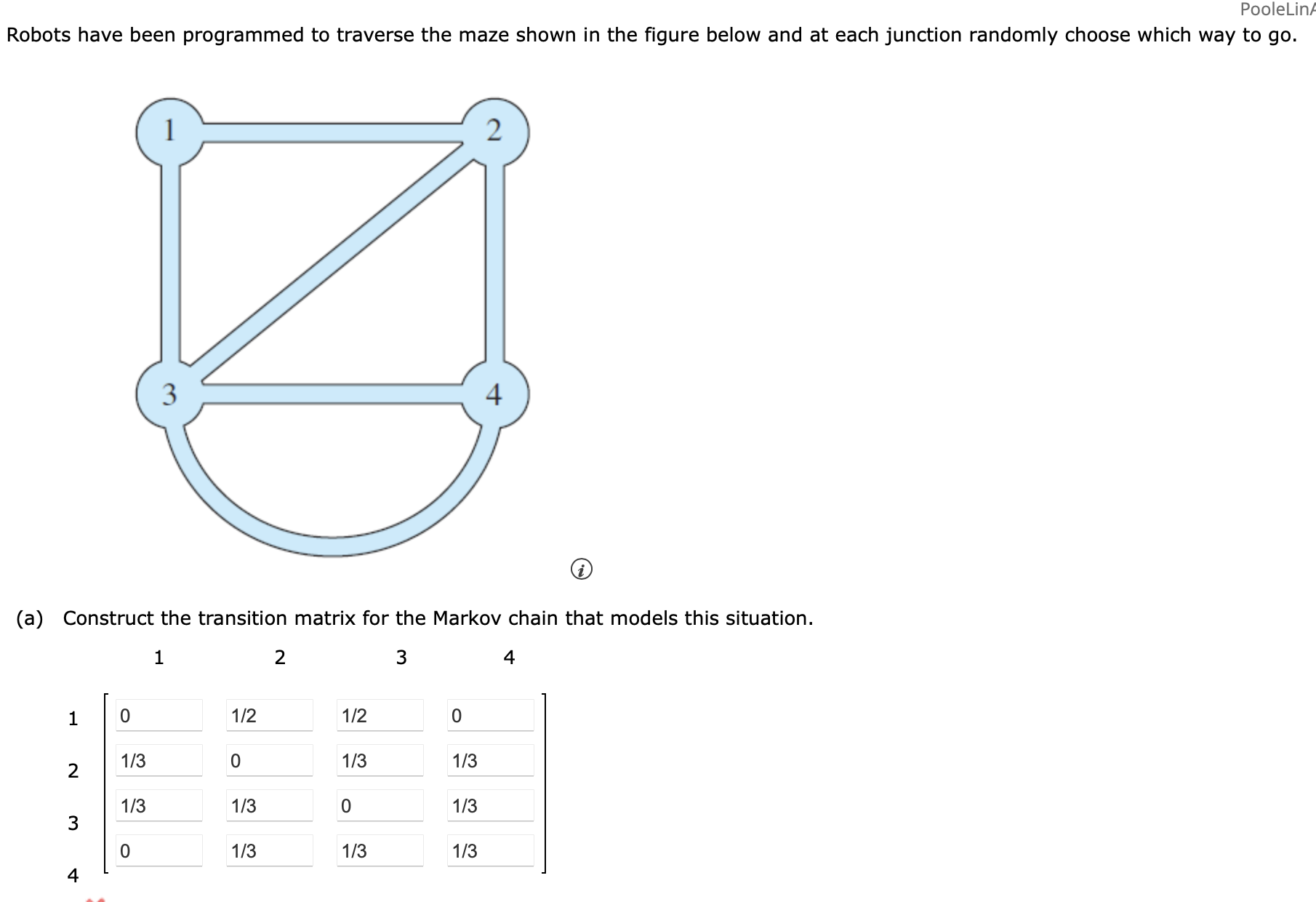 Solved Robots have been programmed to traverse the maze | Chegg.com
