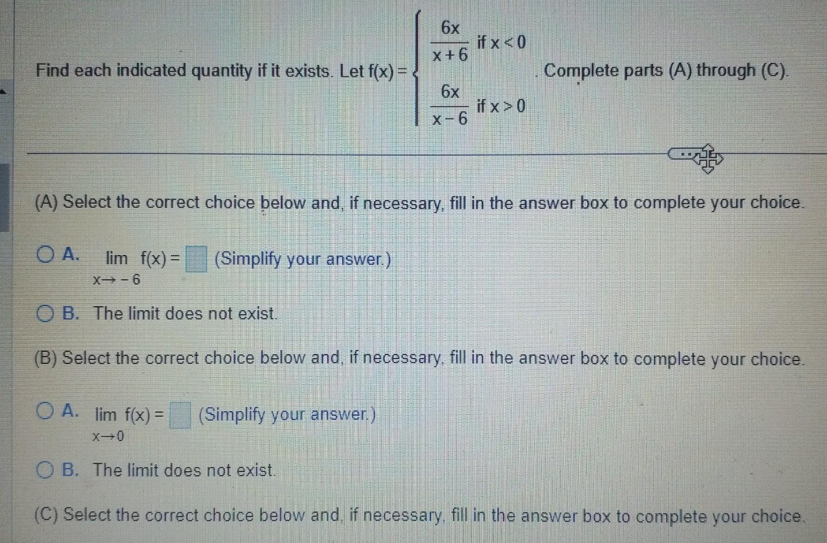 Solved Find each indicated quantity if it exists. Let | Chegg.com