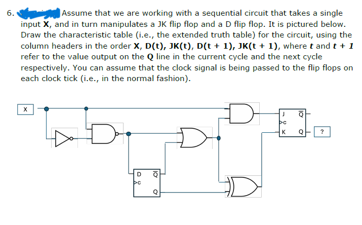 Solved Assume that we are working with a sequential circuit | Chegg.com