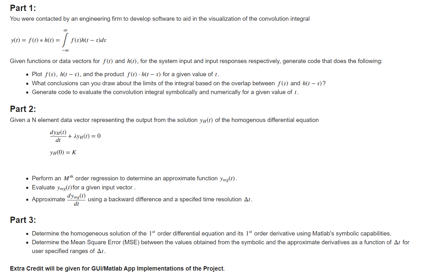 Solved Write the complete MATLAB code to implement the | Chegg.com