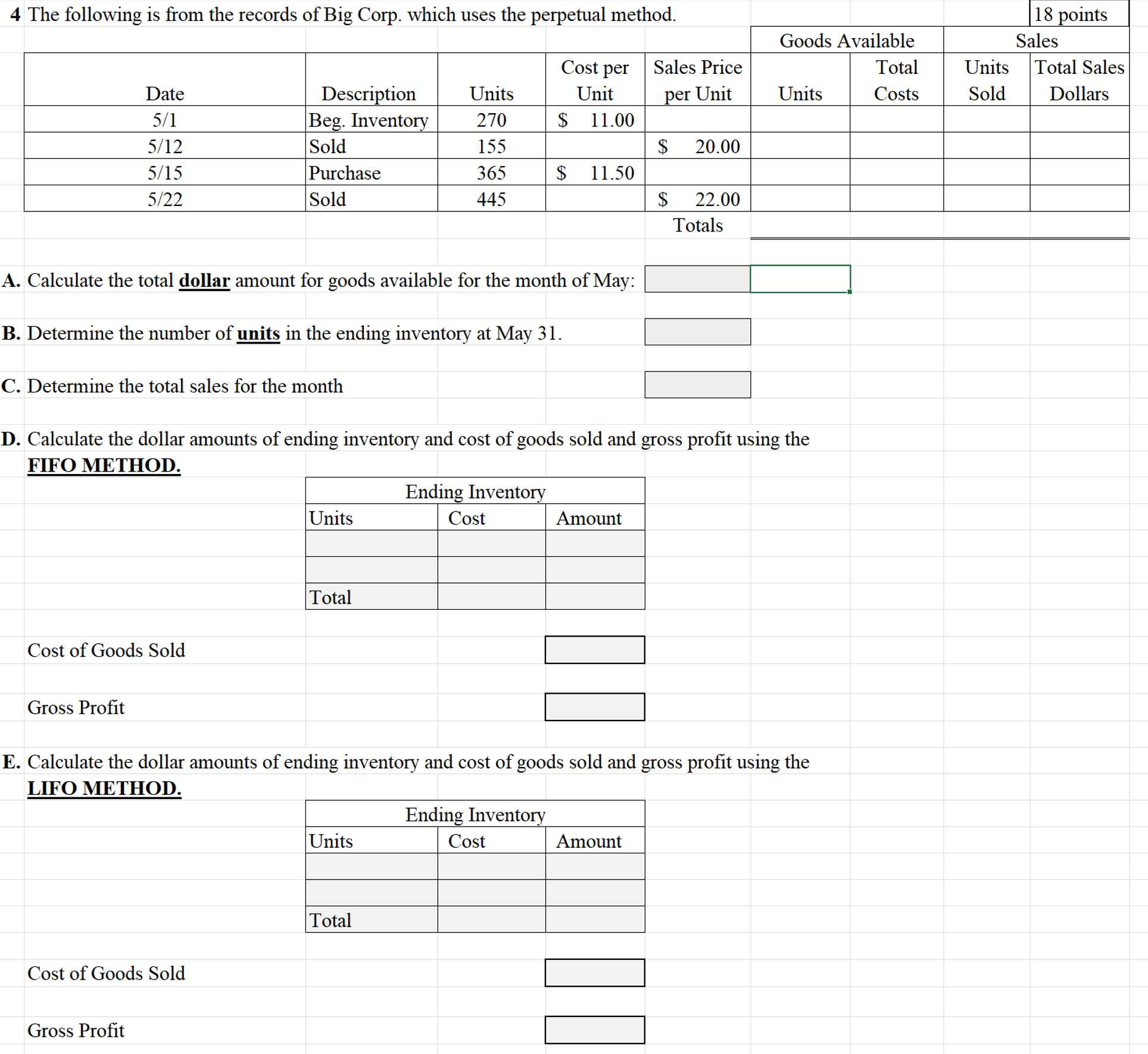 Solved Fill in the blanks and answer all the questions. 4 | Chegg.com