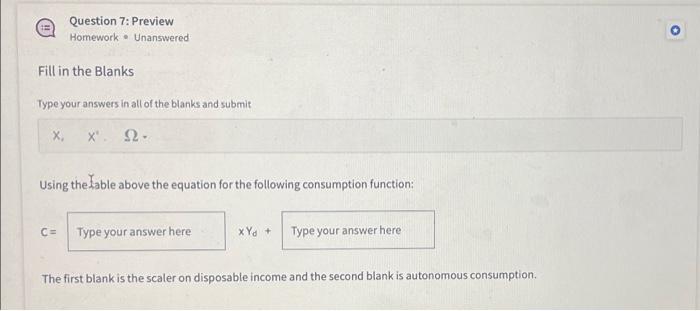 Fill in the Blanks Type your answers in all of the | Chegg.com