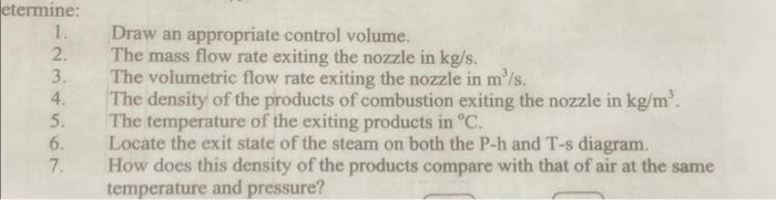 Solved solve this problem 1-7 including the control volume | Chegg.com