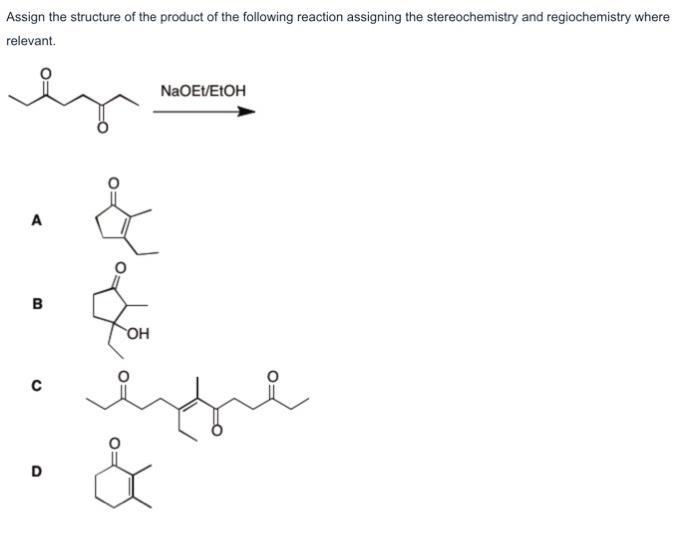 Solved Assign the structure of the most stable enolate form | Chegg.com