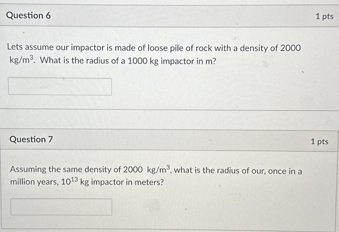 Solved ρ=4/3πr3M where the Greek letter ρ is the density in | Chegg.com
