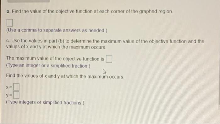 Solved An objective function and a system of linear | Chegg.com