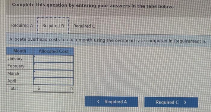 Solved Exercise 12-3A (Static) Allocating overhead cost to | Chegg.com
