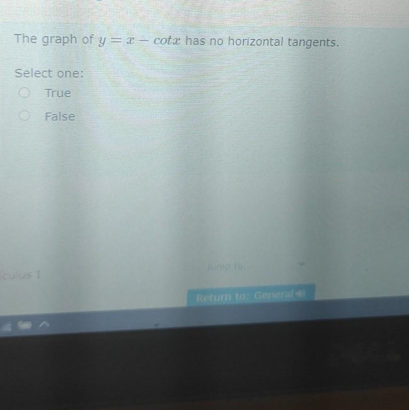 Solved The graph of y = I -- cotx has no horizontal | Chegg.com