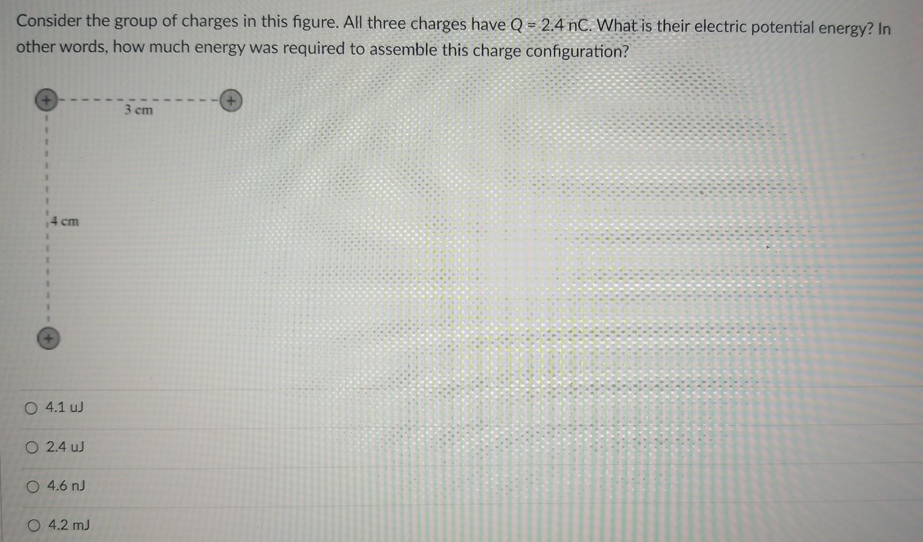 Solved Consider the group of charges in this figure. All | Chegg.com