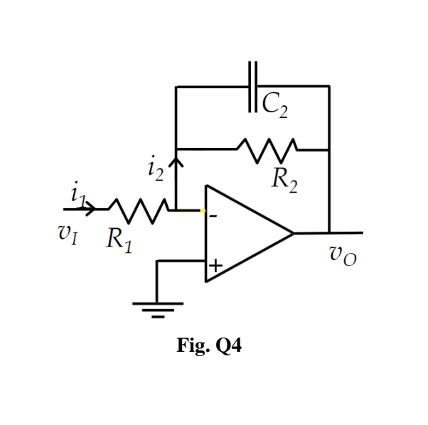Solved Question 4: Design a first-order active low-pass | Chegg.com