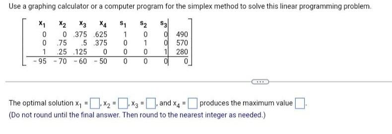 Solved Use a graphing calculator or a computer program for | Chegg.com
