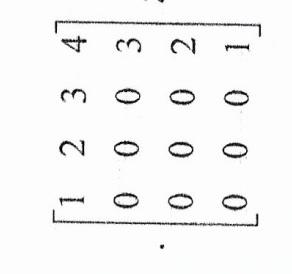 Solved use MATLAB Use the vector r=1:4 to create the | Chegg.com
