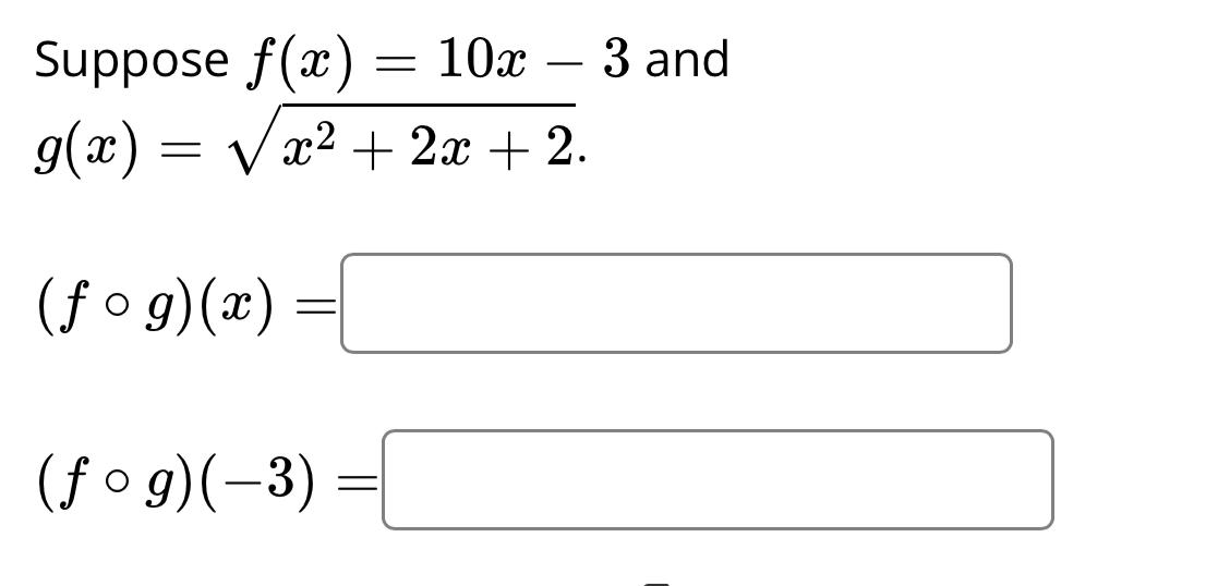 Solved Suppose f(x)=10x-3 | Chegg.com