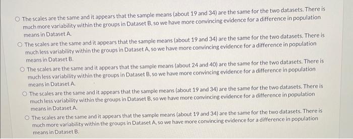 Solved Without doing any calculations, indicate in which set | Chegg.com