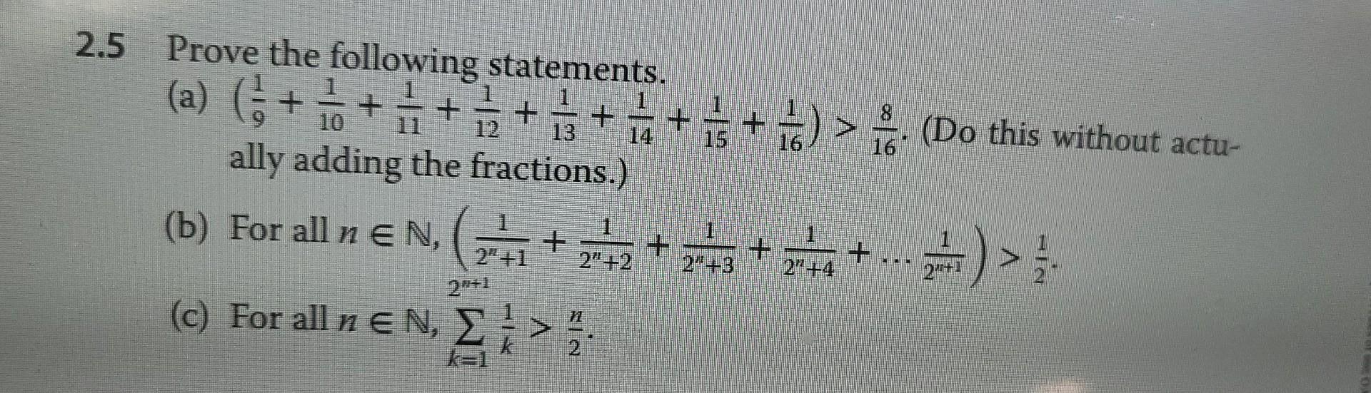 Solved Prove the following statements. (a) | Chegg.com