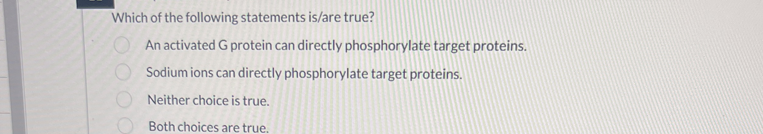 Solved Which of the following statements is/are true?An | Chegg.com