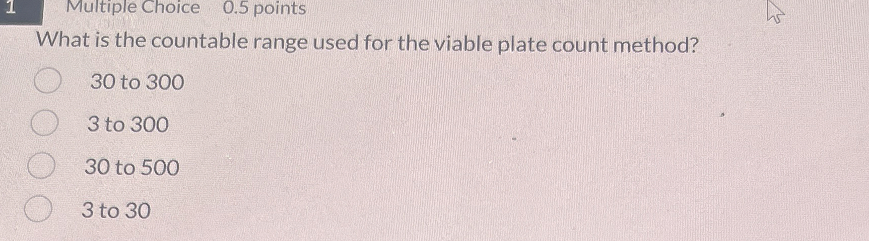 Multiple Choice 0.5 ﻿pointsWhat is the countable | Chegg.com