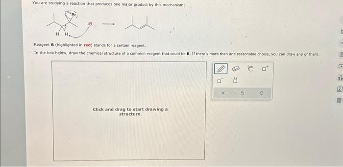Solved You are studying a reaction that produces one major | Chegg.com