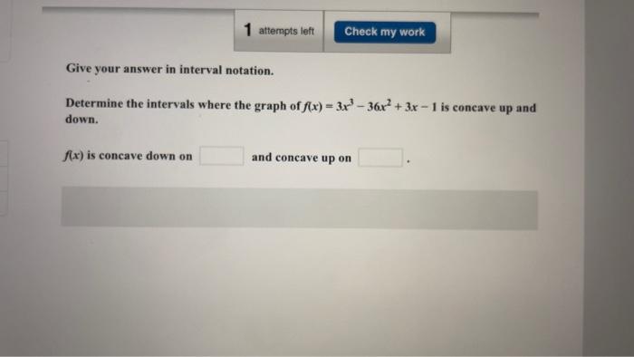 Solved Give your answer in interval notation. Determine the | Chegg.com