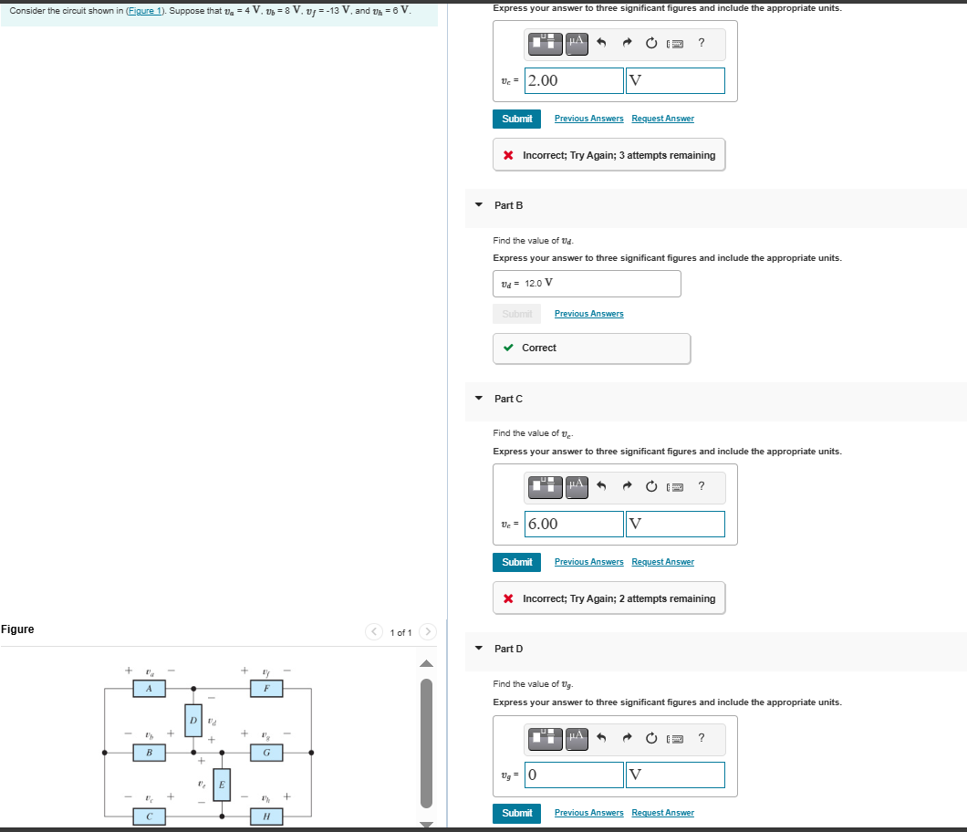 Solved Consider the circuit shown in (Figure 1). ﻿Suppose | Chegg.com