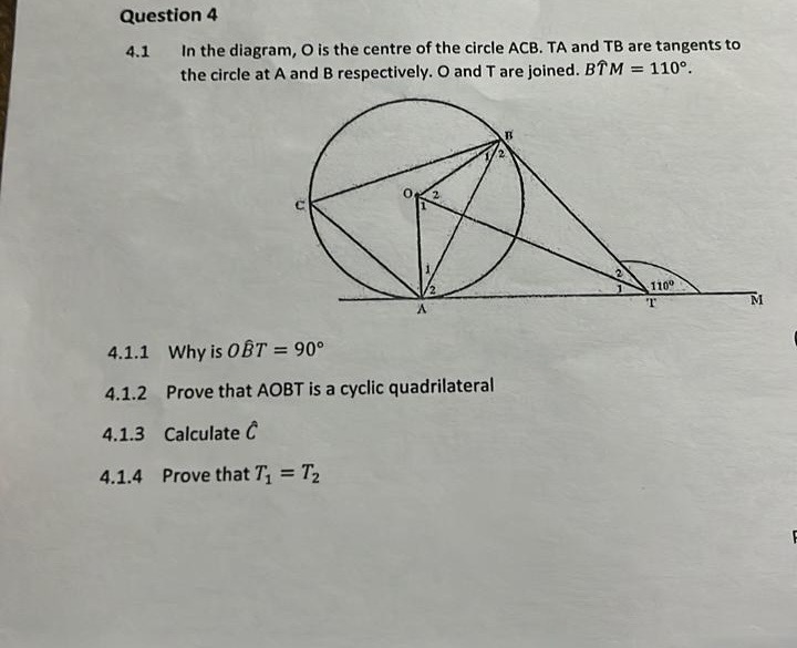 Solved Question 2Question 44.1 ﻿In the diagram, O ﻿is the | Chegg.com