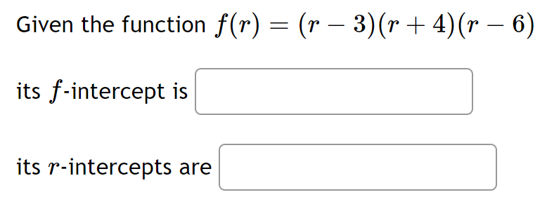 Solved Given The Function F R R 3 R 4 R 6 Its