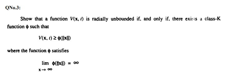 Solved QNo.3:Show that a function V(x,t) ﻿is radially | Chegg.com