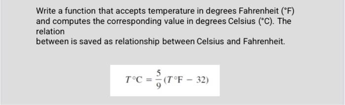 Solved - Define the following mathematical function in | Chegg.com