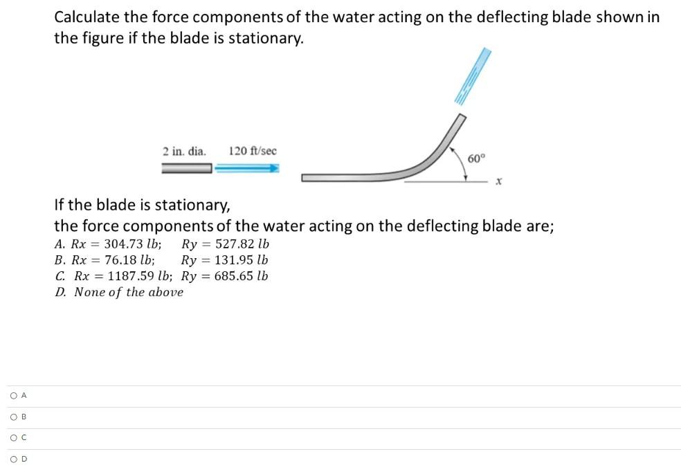 Solved O A OB OC OD OE For floating bodies, the center of | Chegg.com
