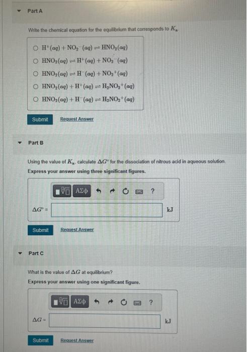 Solved The value of Ka for nitrous acid (HNO2) at 25∘C is | Chegg.com