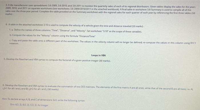 Solved 1. A Worksheet 3.3 in the attached Workbook is used | Chegg.com