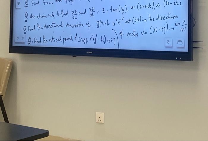 Solved QUse cham tale to find ∂s∂z and | Chegg.com