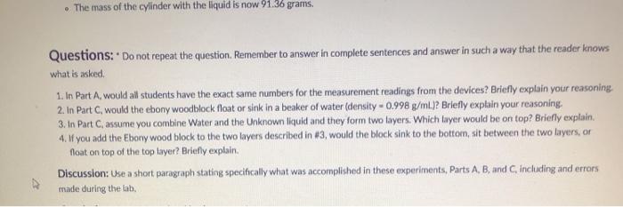 Solved 1. Find a graduated measuring device in your home | Chegg.com