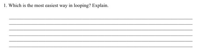 Solved 1. Write a for loop which sums all values between 10 | Chegg.com