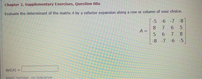 Solved Chapter 2, Supplementary Exercises, Question 08a | Chegg.com