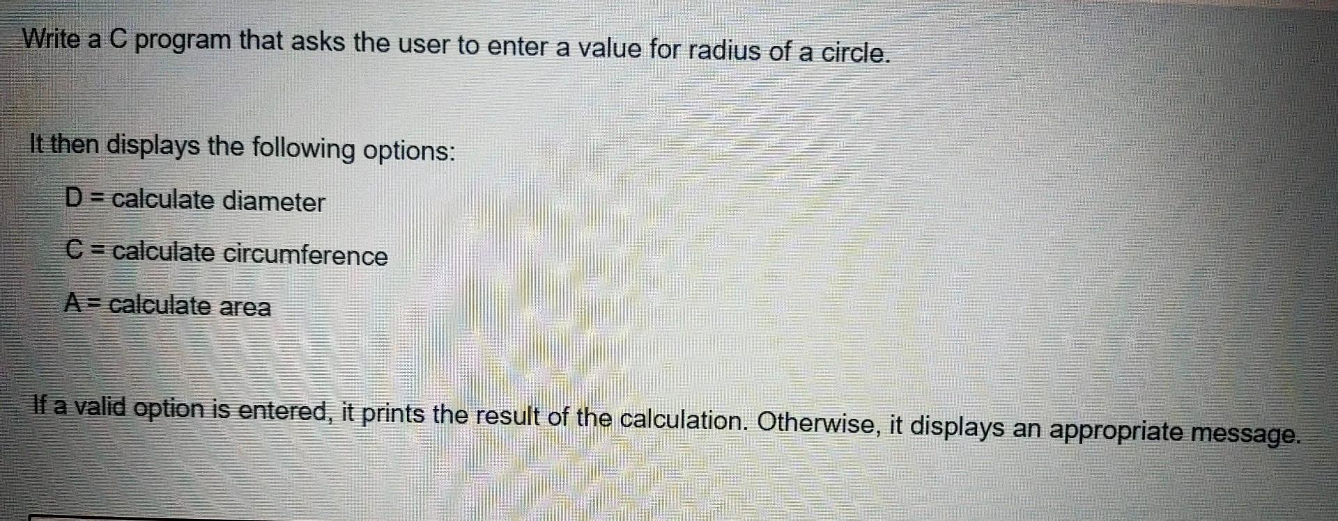 Solved #include #define PI 3.1415926 int | Chegg.com