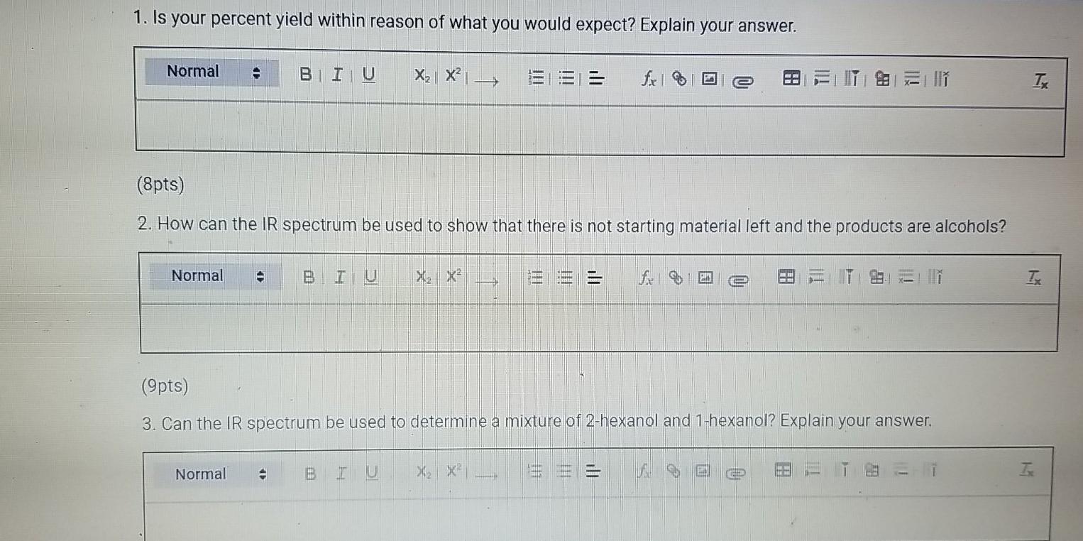 Solved Data And Lab Report Submission - Hydration Of | Chegg.com