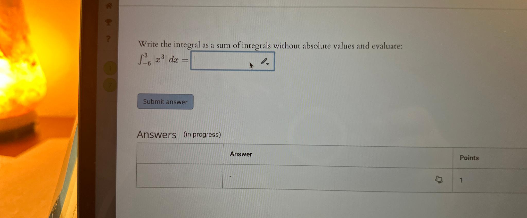 Solved Write the integral as a sum of integrals without | Chegg.com