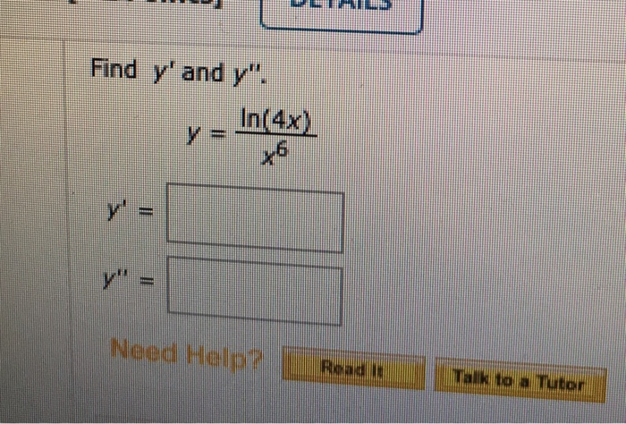 Solved Tutorial Exercise Differentiate the function. f(x) = | Chegg.com