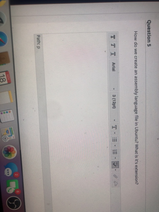 Solved Question 1 How Do We Compile An Assembly File What