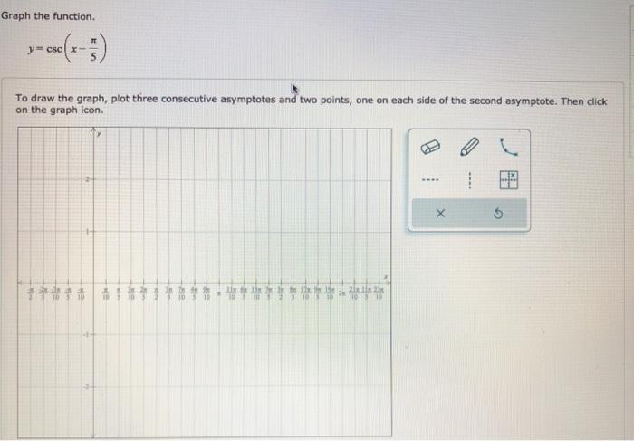 Solved Graph The Function Y3 Cse X 3 E To Draw The Graph 0658