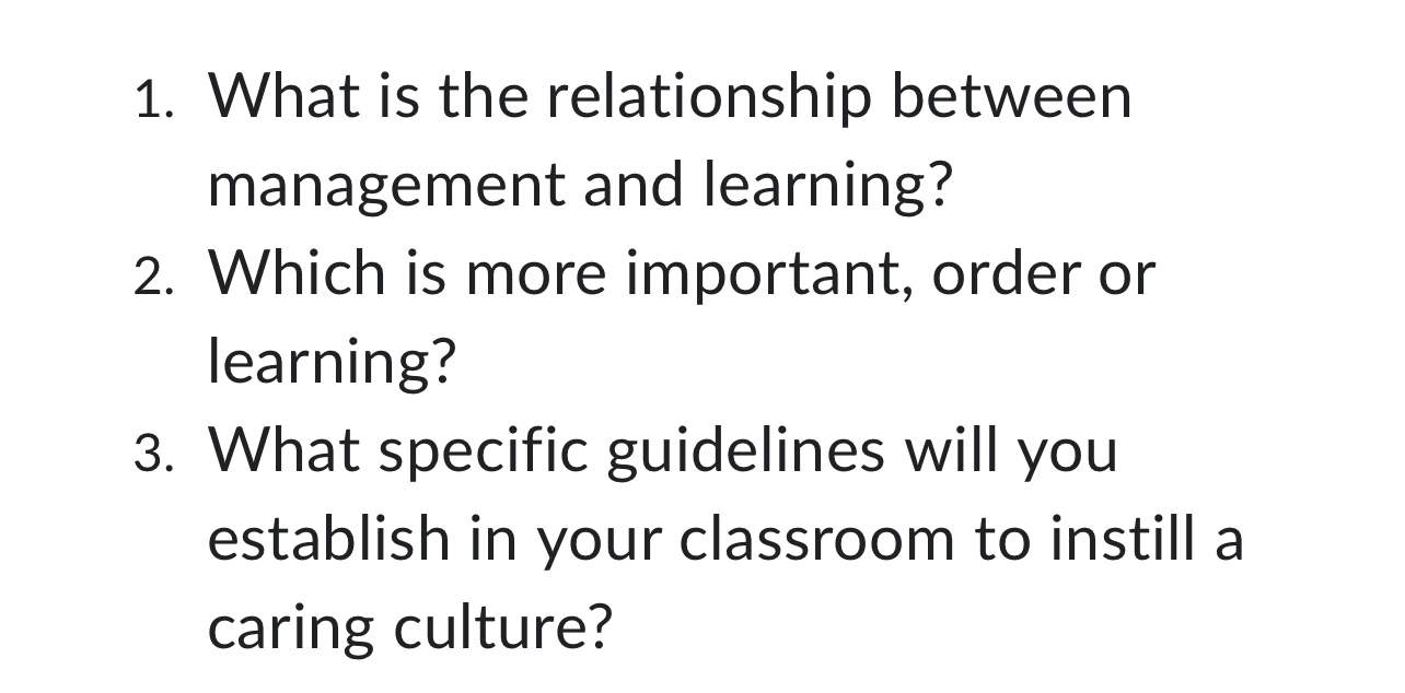 Solved What is the relationship between management and | Chegg.com