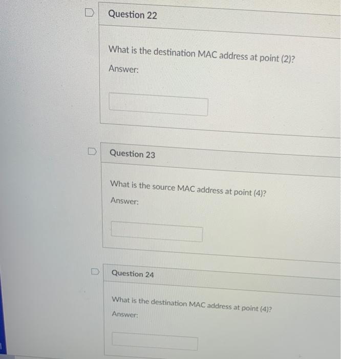 Solved Part 4) Link layer (and network layer) addressing and | Chegg.com