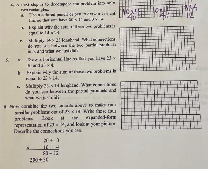 Solved 4. A next step is to decompose the problem into only | Chegg.com