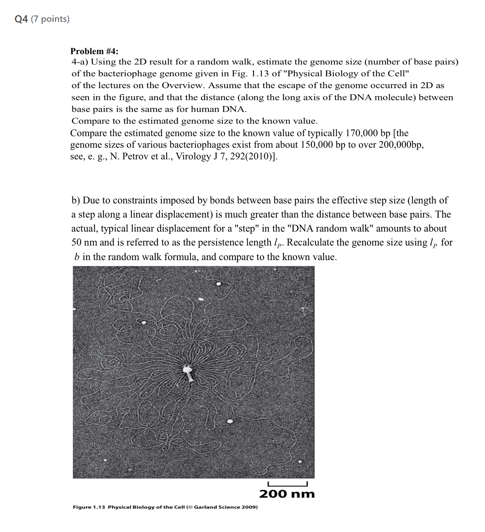 Solved Problem #4:4-a) ﻿Using the 2D result for a random | Chegg.com