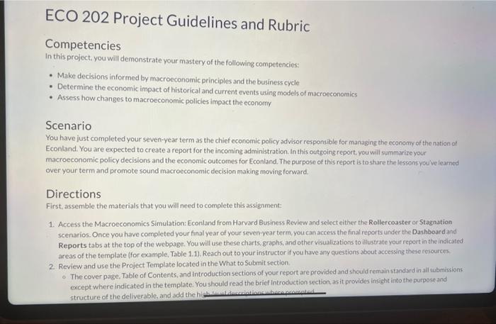 Solved Competencies In this project, you will demonstrate | Chegg.com