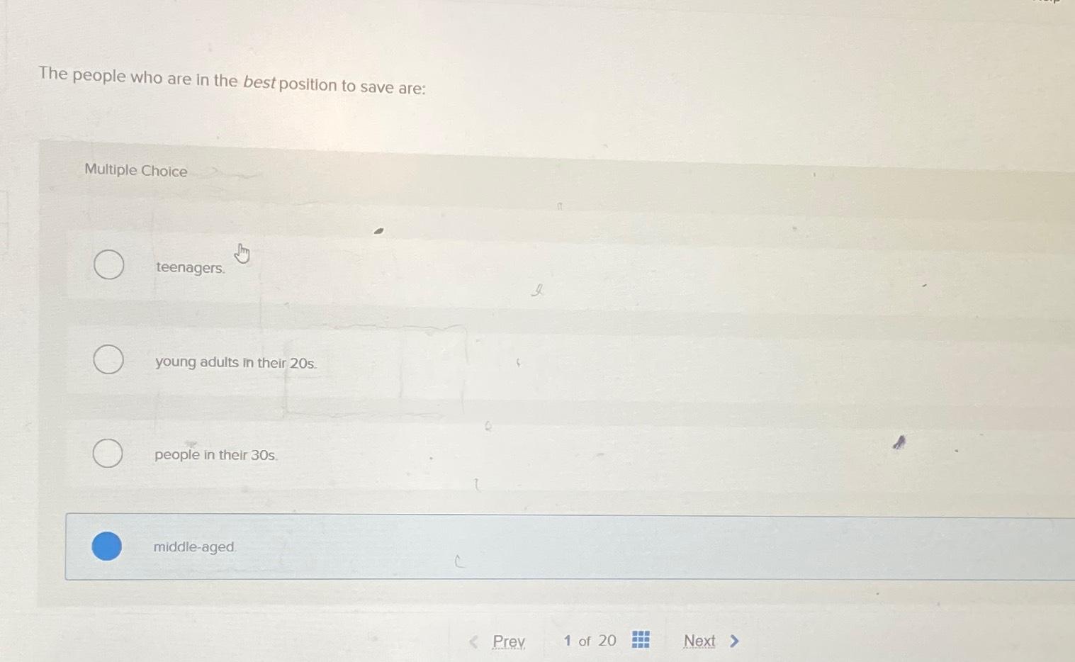 Solved The people who are in the best position to save | Chegg.com